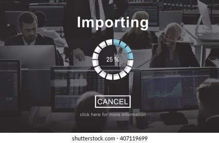 Importing Progress Bar Loading Concept Stock Photo 407119699 Shutterstock