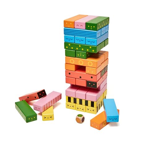 Joc Stack A Bug Wooden Balance Game Kikkerland