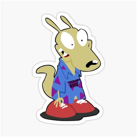 Rockos Modern Life Sticker For Sale By Untildixie Redbubble