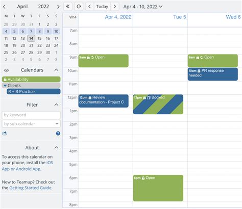 share parts of your calendar control what others see teamup blog