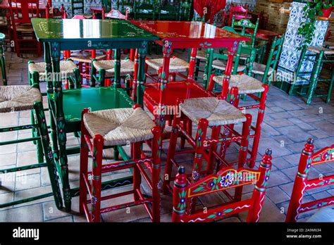 tables and chairs Stock Photo - Alamy