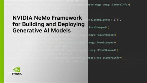 Jason Schugardt On Linkedin Nvidia Nemo Framework For Building And Deploying Generative Ai Models