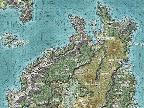 Chult Map North Game Night Blog