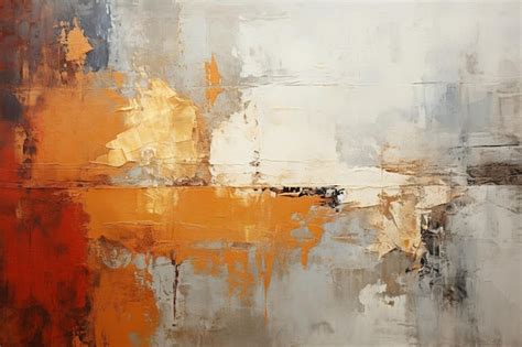 Premium Ai Image Abstract Rust Palette Texture In Warm Neutrals Color