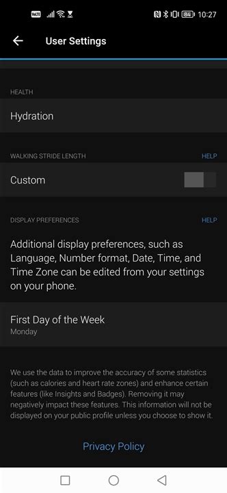 Intensity Minutes Does Not Reset After New Week Started Garmin Connect Mobile Android Mobile