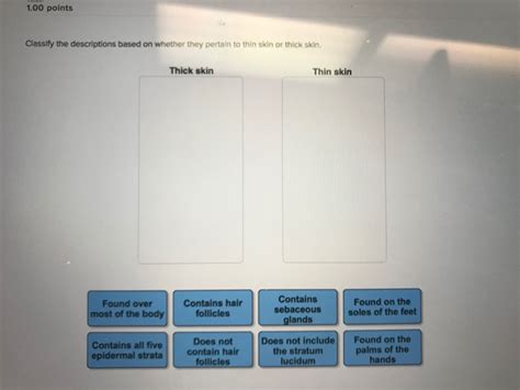 solved question 4 of 10 value 1 00 points classify the