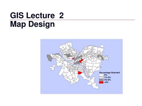 ppt gis lecture 2 map design powerpoint presentation free download