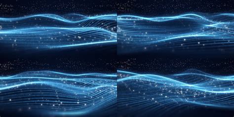 粒子波浪海 ae模板下载