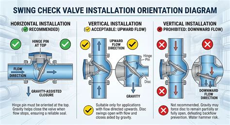 How To Install A Swing Check Valve Correctly