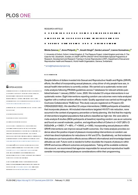 TPP Publications The Pleasure Project