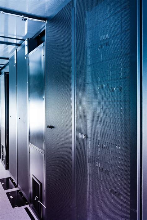 Server Room With Data Storage Hardware Stock Image Image Of Cluster Digital 264056747