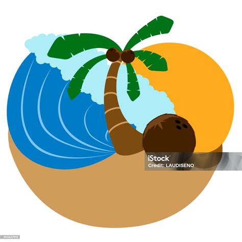 孤立的夏日假期圖示向量圖形及更多一個物體圖片 一個物體 健康的生活方式 剪裁圖 Istock
