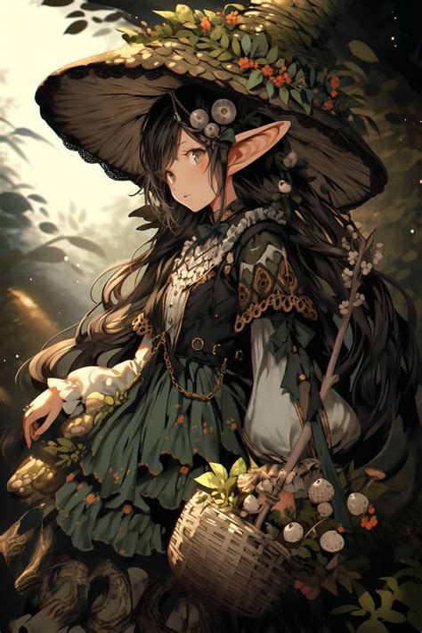 Forest Elf Girl By Chrisd19 On Deviantart