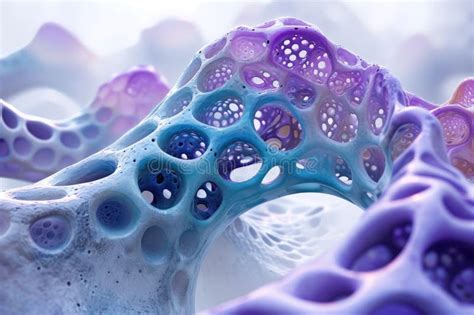 Intricate Organic Cellular Structure Stock Illustration Illustration