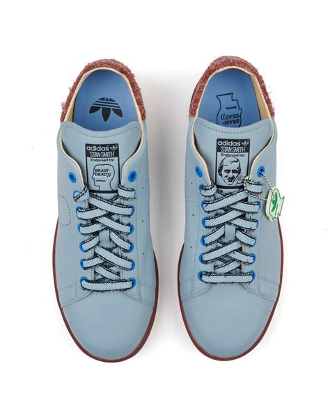 Brain Dead X Adidas Stan Smith Light Blue