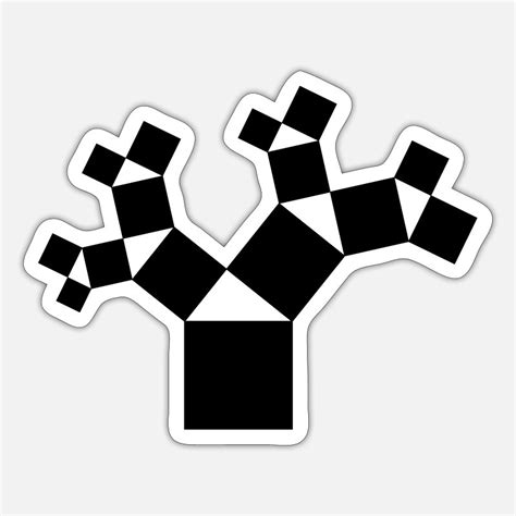 Pythagoras Stickers Unique Designs Spreadshirt