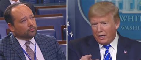 Trump Rips Washington Post Reporter Philip Rucker ‘im The President And Youre Fake News