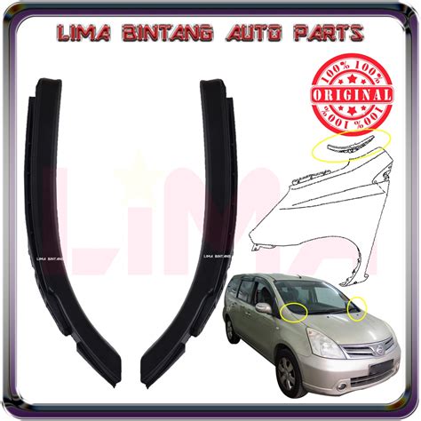 Nissan Grand Livina L Wiper Panel Seal Wiper Grille Rubber Seal Fender Windscreen Grille