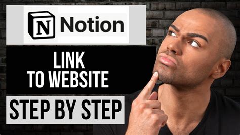 how to link to website on notion — step by step notion tutorial youtube