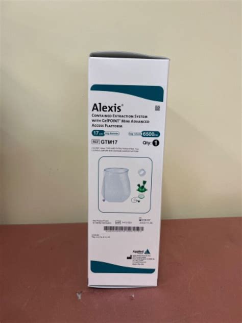 New Applied Medical Gtm Alexis Contained Extraction System With Gelpoint Mini Advanced Access