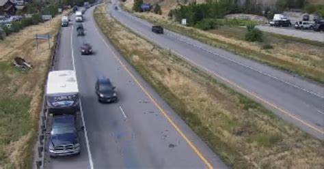 I 70 Glenwood Canyon Cleared After Flash Flood Warning Cbs Colorado