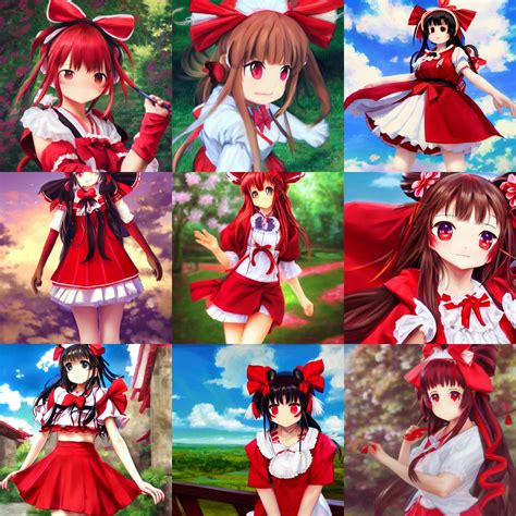 Touhou Reimu Sprite