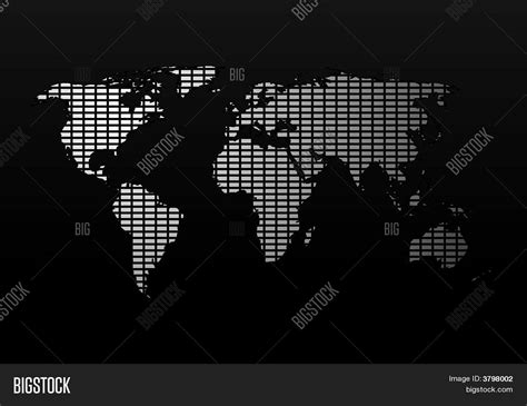 World Map Vector Photo Free Trial Bigstock