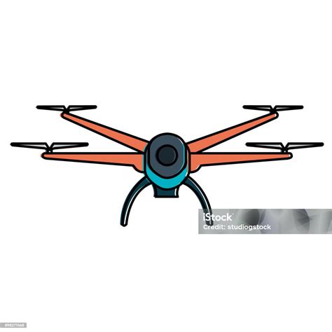 無人機技術隔離圖示向量圖形及更多multicopter圖片 Multicopter Quadcopter 交通方式 Istock