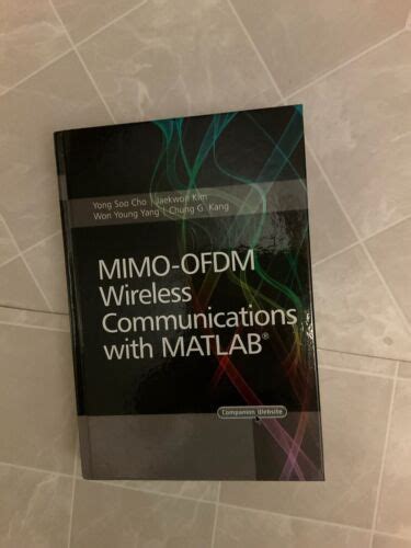 ieee press ser mimo ofdm wireless communications with matlab by