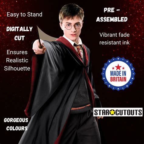 Harry Potter Quidditch Captain Cardboard Cutout Lifesize