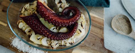 Baked Octopus Portuguese Style With Potatoes El Rey Del Pulpo