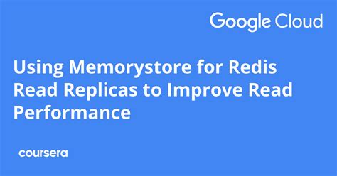 Using Memorystore For Redis Read Replicas To Improve Read Performance