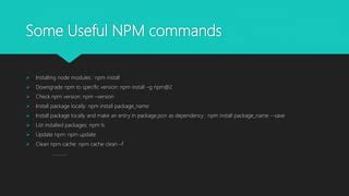Protractor Framework Architecture With Example PPT