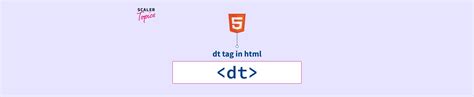 Tag In HTML Scaler Topics