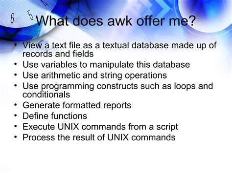 Learning Sed And Awk Ppt Programming Languages Computing