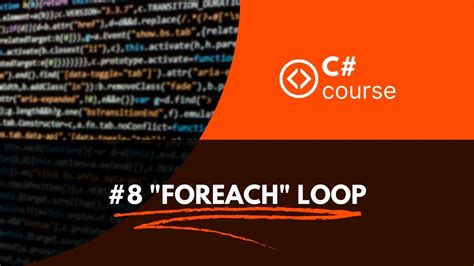 C Basics Foreach Loop YouTube