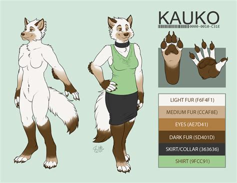 Kauko Wolf Reference Sheet — Weasyl