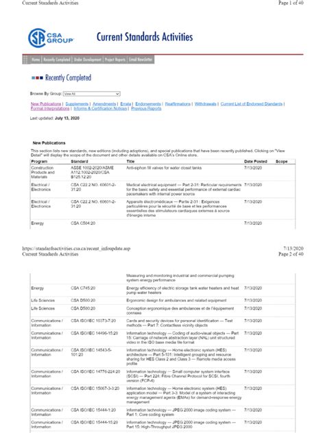 Csa C222 No 020 Pdf