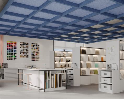 Capped Framework Ceiling Grid