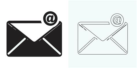 Email Envelope Icon Vector Illustration Mail Icon Set Email Icon Vector E Mail Icon Envelope