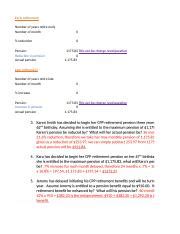 Cpp Early Retirement Calculation Xlsx Early Retirement Number Of