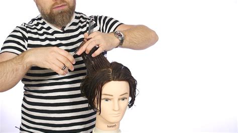 Haircut Tutorial For Barbers TheSalonGuy YouTube