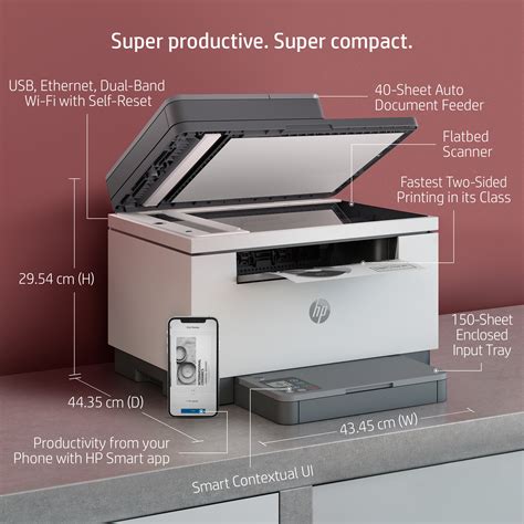 HP LaserJet MFP M Sdw Wireless Multifunction Laser Printer A Power Computer Ltd