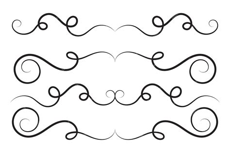 Scroll Line Clipart