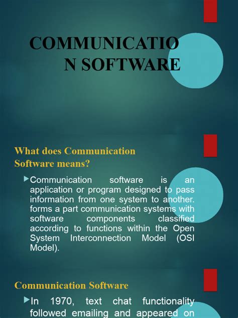 Communication Software Pdf Computer Science Online Services