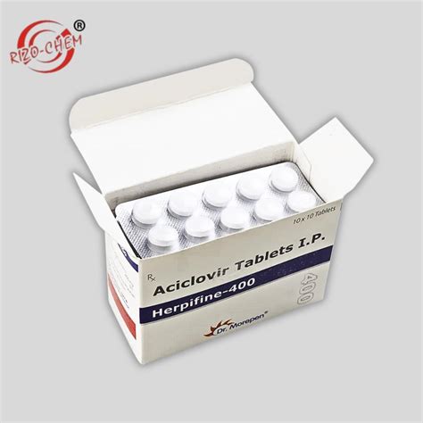 Aciclovir 5 Tablets Rizochem Pharmaceuticals
