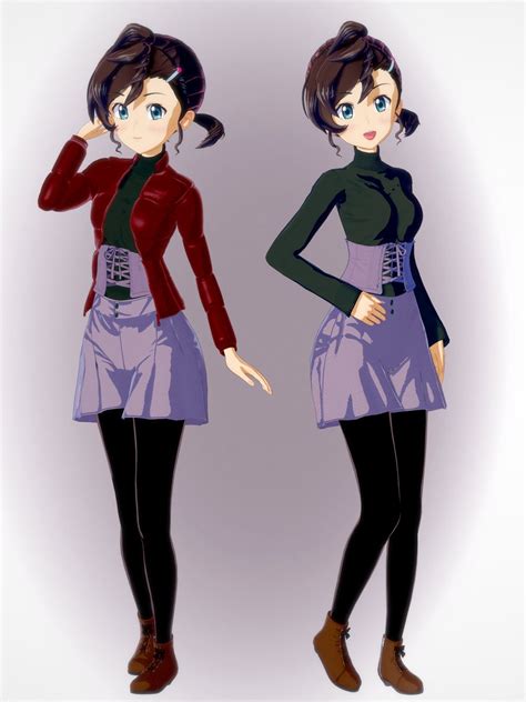 Midobeze On Twitter あんせ様のダウンジャケットmodを使用させていただき冬服をようやくダウンジャケット込で再現できまし