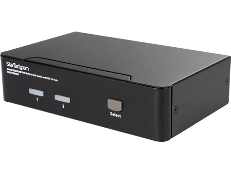 StarTech Port USB HDMI KVM Switch With Audio And USB Hub Walmart