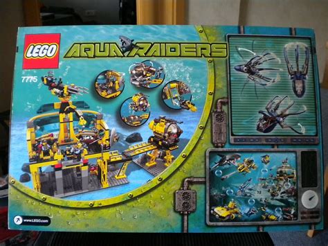 Lego Aqua Raiders 7775 Aquabase Invasion, With poseable tentacles and a ...