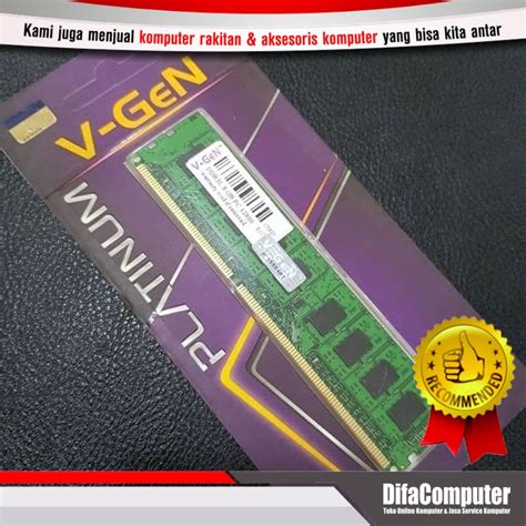 Memory Pc Vgen Ddr3 8gb Ram Ddr3l [difacomputer] 0852 1112 7625